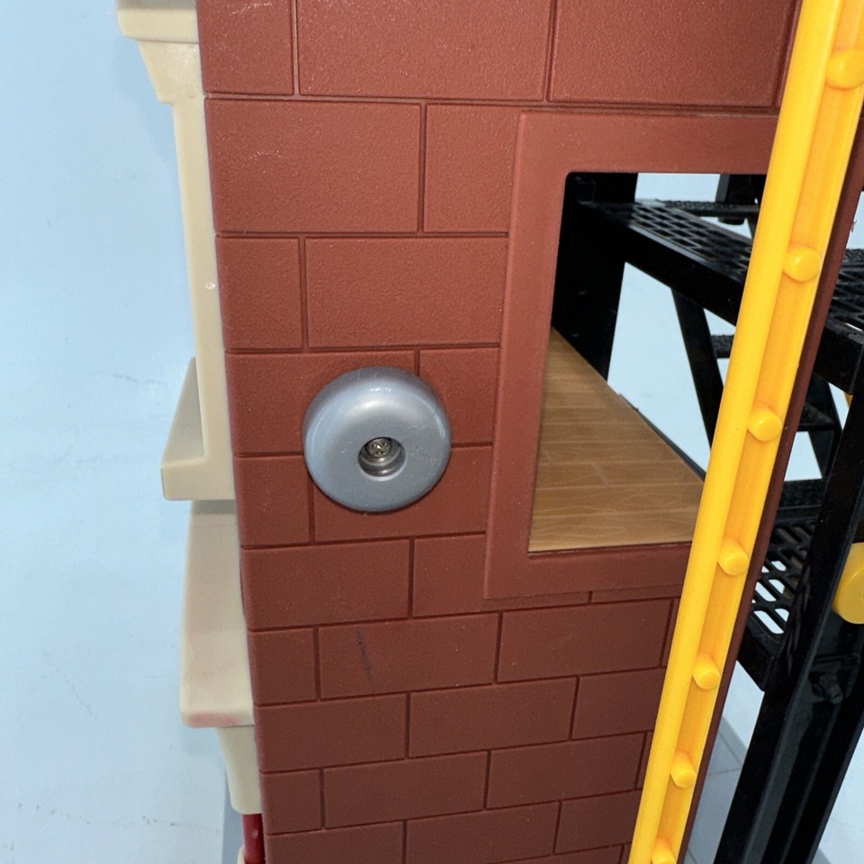 Fisher Price Imaginext Firehouse Fire Station Red Black N0764 Playset ...