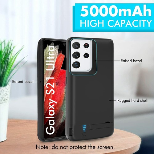 Battery Charger Case For Samsung Galaxy S21Ultra/S21Plus/S21/S21 FE ...