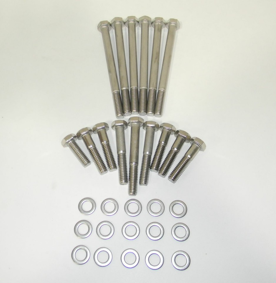 Big Block Ford 429 460 1968-1996 Stainless Steel Timing Cover Bolt Set ...