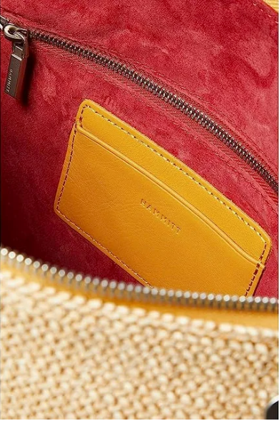 NWT Hammitt Chanterelle Raffi & Leather Medium Daniel Satchel Bag Purse ...