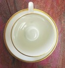 Weimar Tea Cup demitassi white with gold trim | eBay