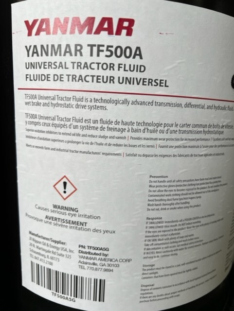 Yanmar TF500A5G Universal Transmission Fluid 5 Gallon Bucket | eBay