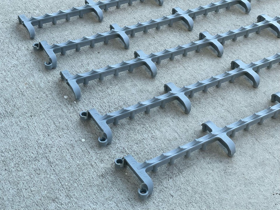 Sandbaggy Plastic Slab Bolsters - Continuous Rebar Support Chair - Snap ...