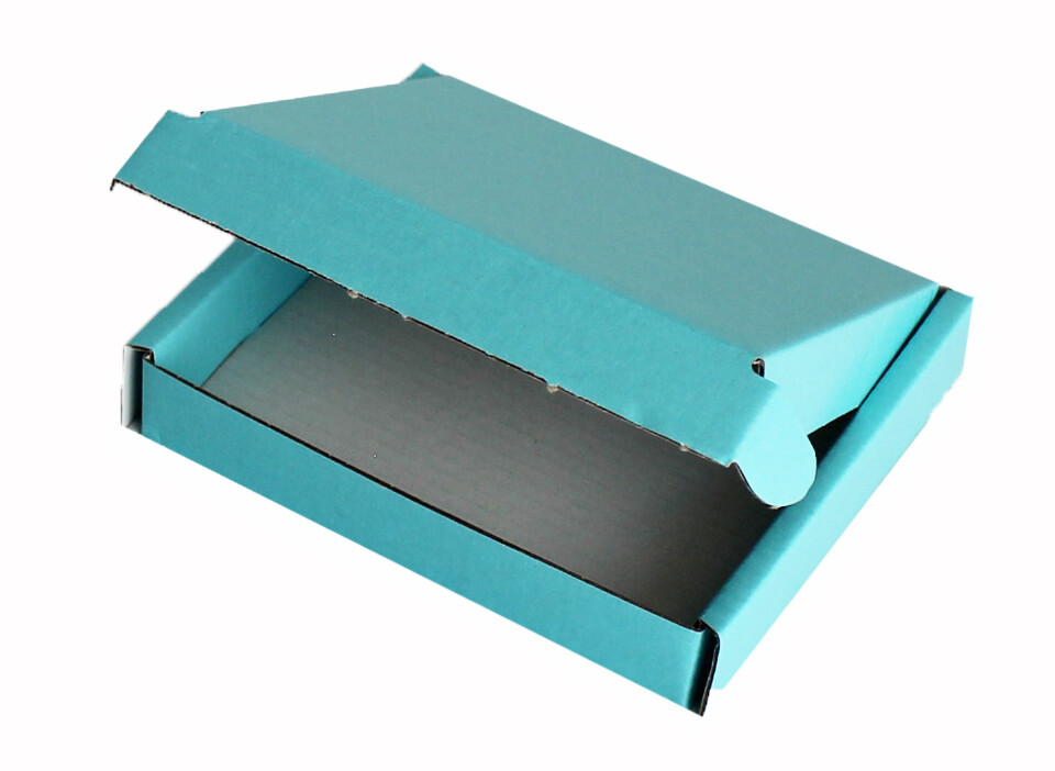 SATIN LIGHT BLUE MINI A6 A5 A4 PIP BOXES LARGE LETTER SHIPPING BABY ...
