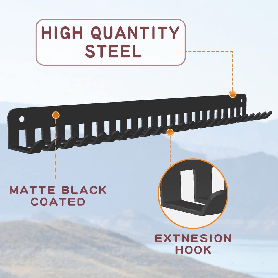 Ahomiwow Medal Holder Display Hanger Rack Metal Frame Storage Collector ...