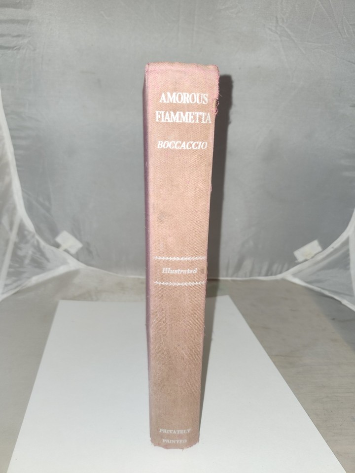Amorous Fiammetta by Giovanni Boccaccio 1931 Erotica Rarity Press ...