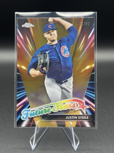 2024 Topps Chrome Update Series - Future Stars Justin Steele #FSU-5 ...