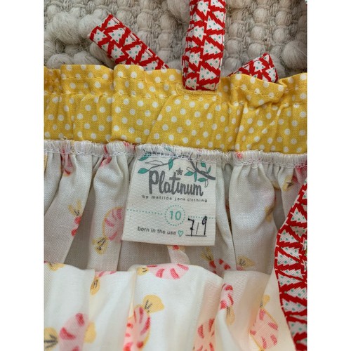 Matilda Jane Platinum Christmas Tree Peppermint Holiday Lucy Top Girls ...