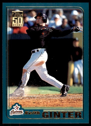 2001 TOPPS TRADED. KEITH GINTER HOUSTON ASTROS #T168 | eBay