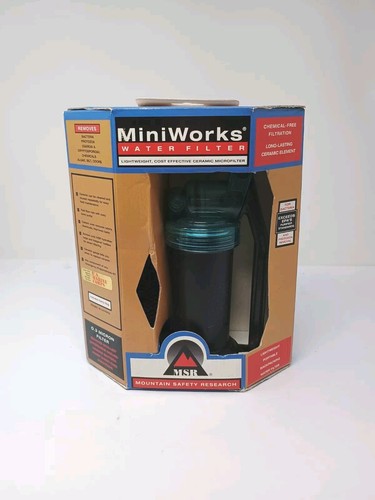 MSR MiniWorks Walter Filter + Carry Bag Lightweight Portable | eBay
