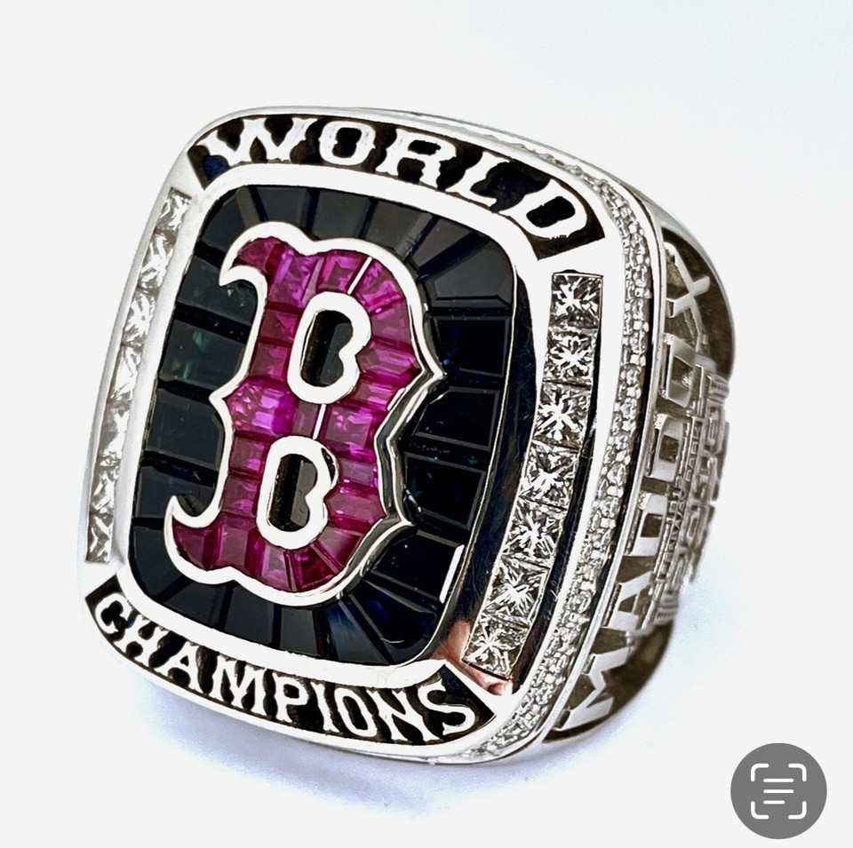 Player's 2018 Boston Red Sox World Series Champions 14K💎 MLB ...