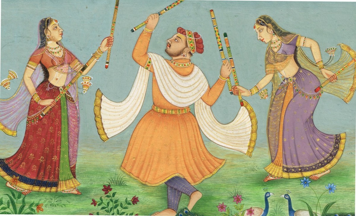 Garba Dance Painting