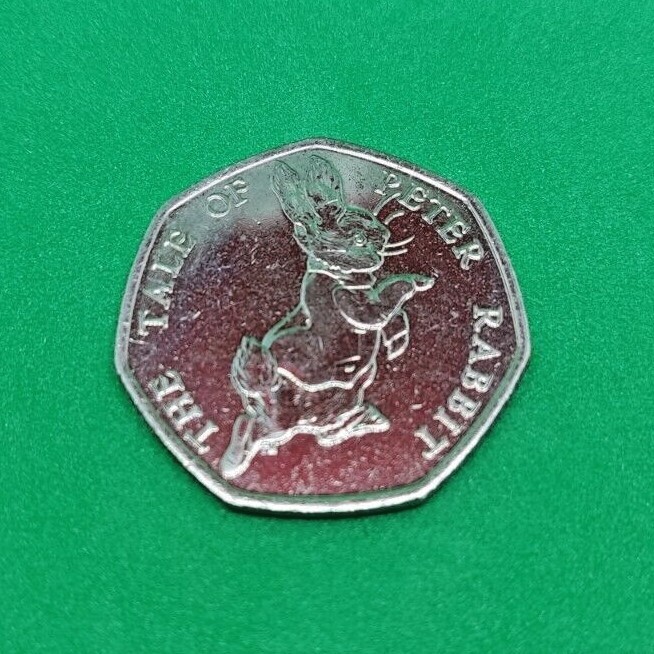 Rare 50p Coins Fifty Pence Commemorative Circulated Beatrix Potter ...