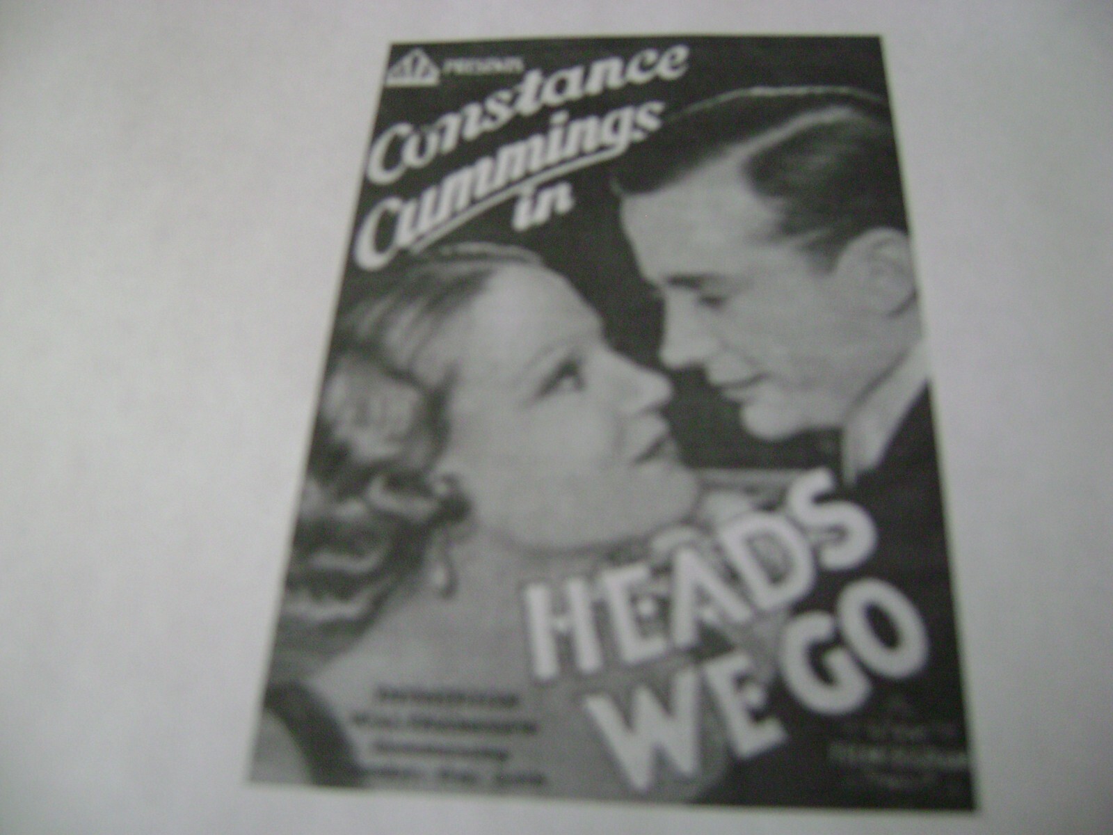 CONSTANCE CUMMINGS & BINNIE BARNES in HEADS WE GO | eBay