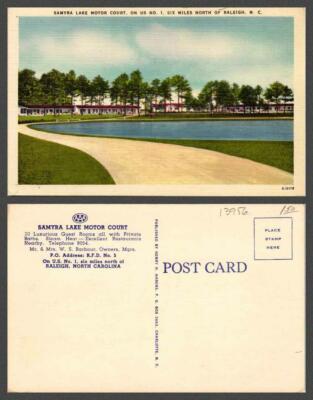 NORTH CAROLINA Raleigh VINTAGE POSTCARD | eBay