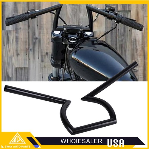 Motorcycle 1" Drag Handlebars Z Bars Ape Hanger For Harley Sportster ...