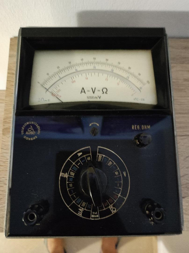 Multimetro analogico da laboratorio Siemens Auso | eBay