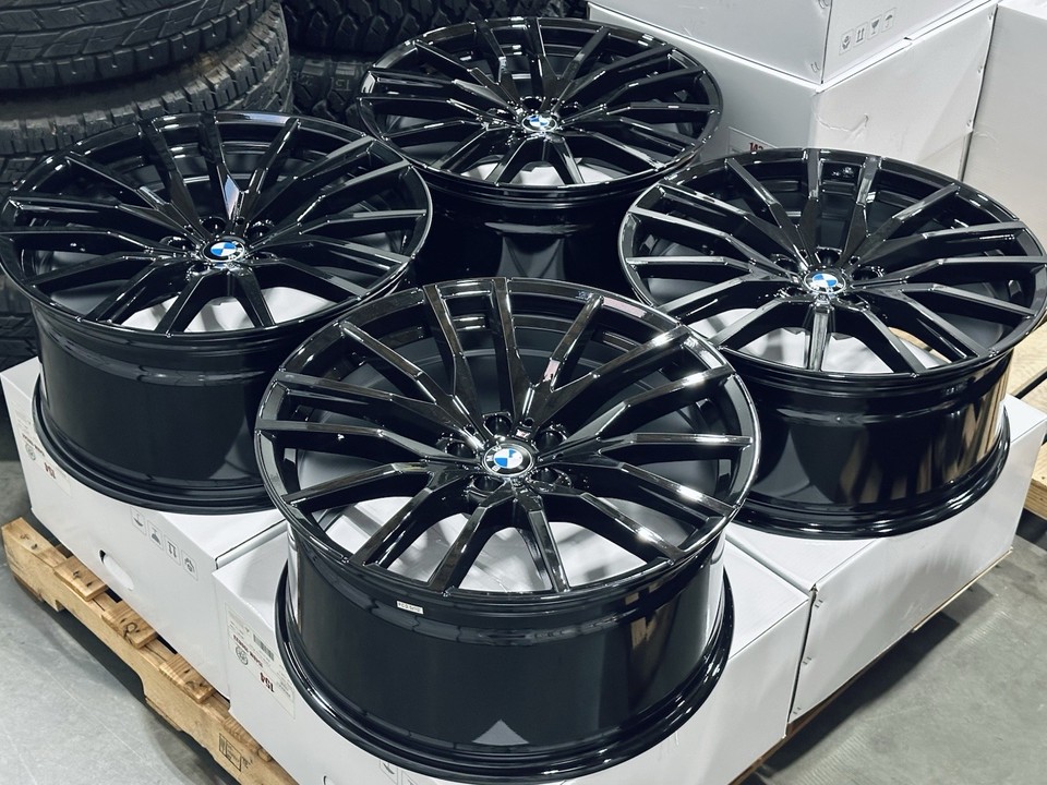 (Set 4) Wheels 21" Rims 2025 M Competition Fits: 2019+ BMW X5M X5 X6M ...