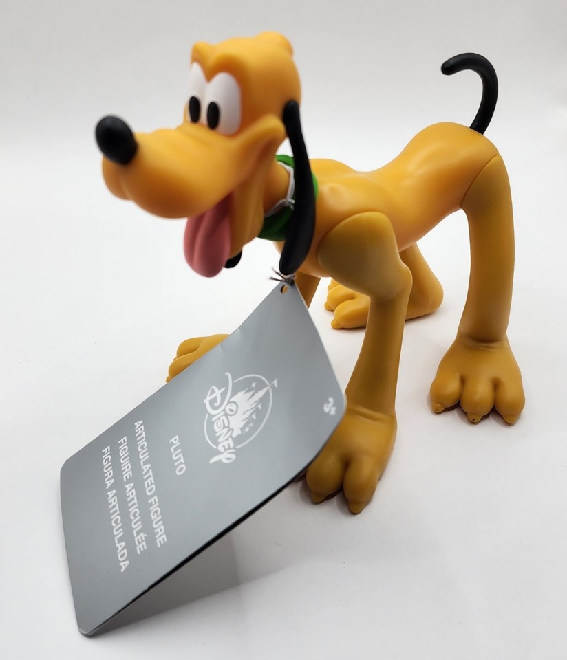 Disney Parks Pluto Articulated Plastic Figure New 2025 | eBay
