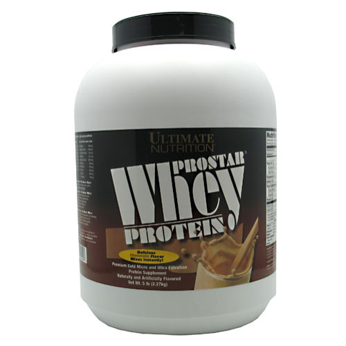 Ultimate Nutrition ProStar Whey Protein Chocolate 5 lbs () Supplement ...