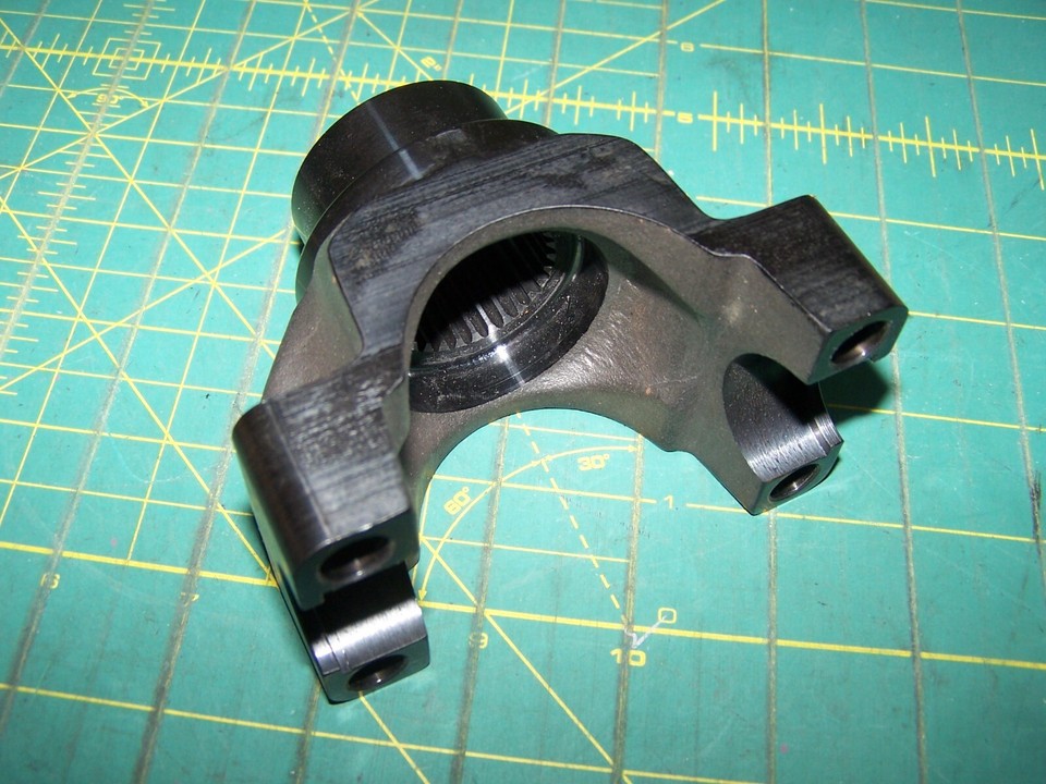 PY12-1350 Forged Steel Pinion Yoke for GM 12 Bolt Rear End with 1350 U ...