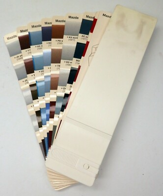 Paint Chip Color Match Swatch Samples for Mazda Vehicles | eBay