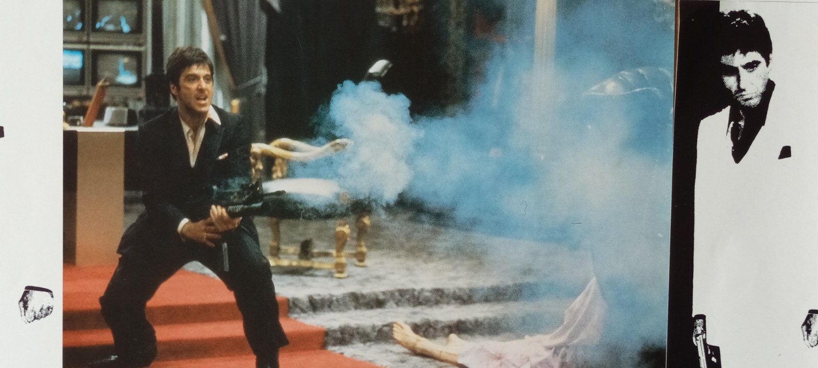 Scarface ORIGINAL Spain 83 [12 cards] LOBBY CARD SET Al Pacino Michelle ...