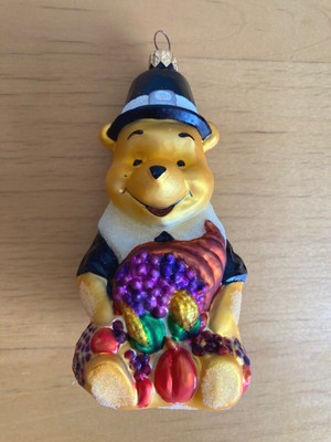 Christopher Radko Thanksgiving Pooh Ornament Pilgrim Fall Autumn ...