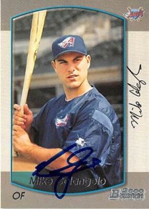 Mike Colangelo autographed baseball card (Anaheim Angels) 2000 Topps ...