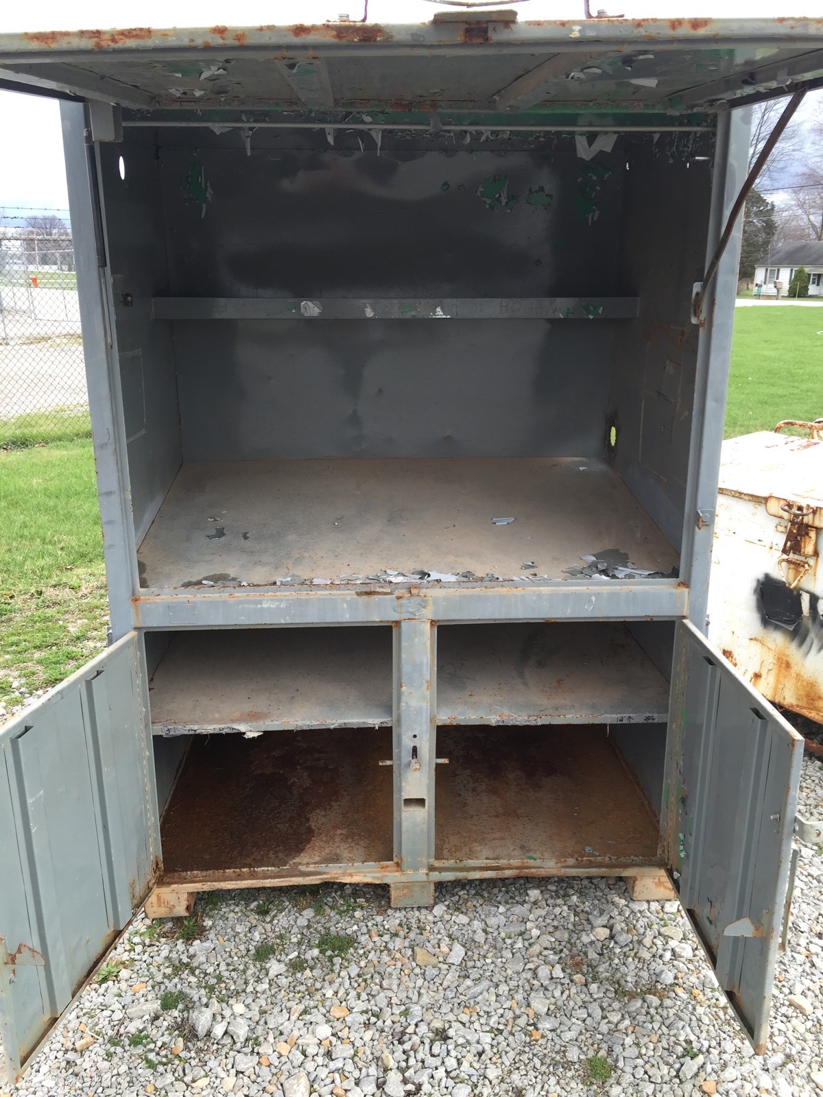 KNAACK 119 FIELD OFFICE STATION CONSTRUCTION JOB SITE STORAGE GANG BOX ...