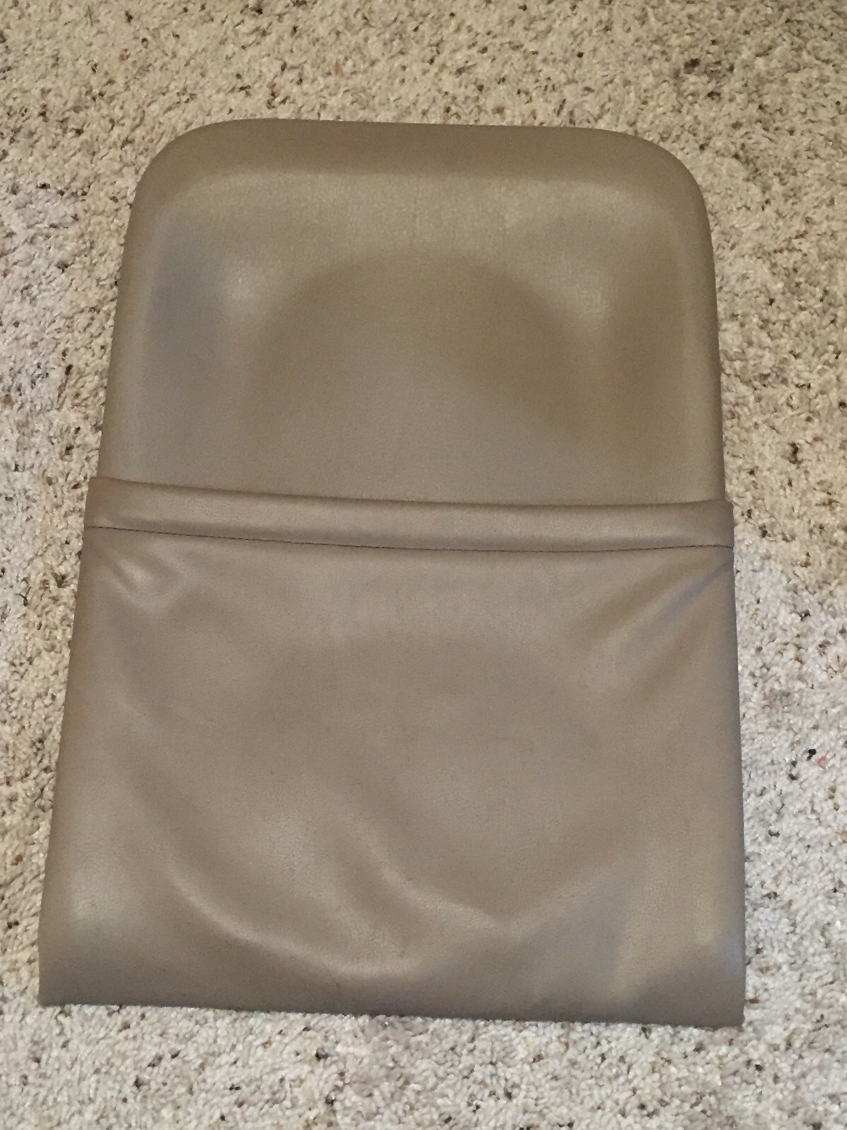 00 01 02 LINCOLN LS FRONT SEAT BACK PANEL 4H TAN MED PARCHMENT RIGHT OR ...