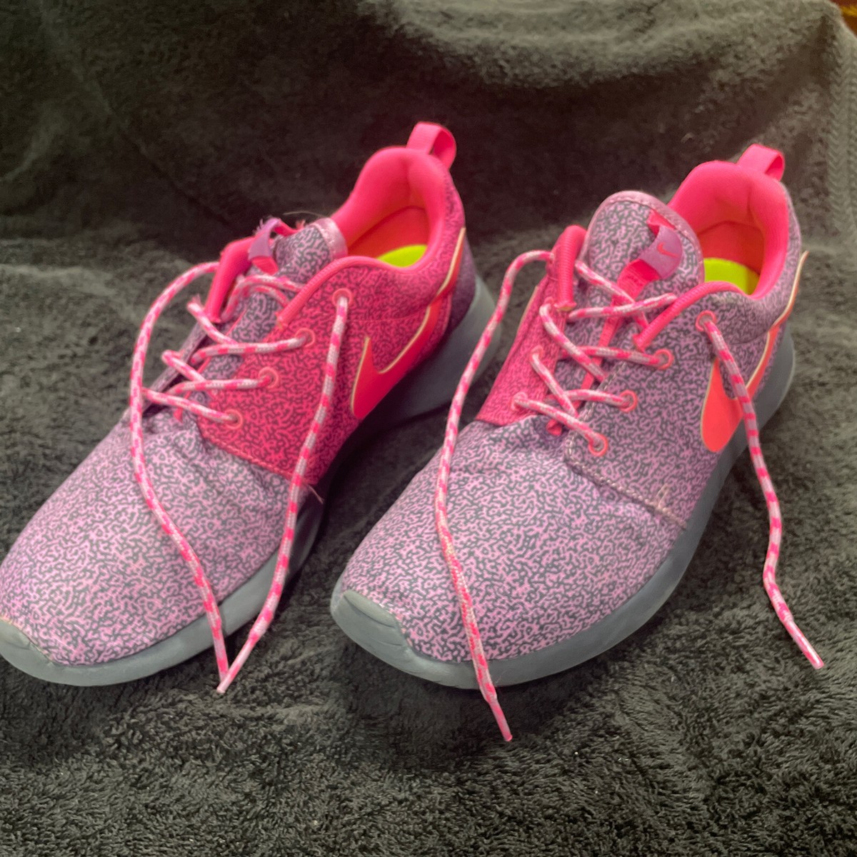 Nike Roshe Run Women Purple And Pink
