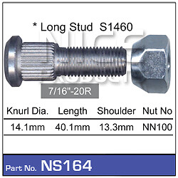 NICE PRODUCTS Stud & Nut NS164 NS164 | eBay Australia