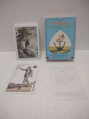 Vintage Replica of Antique Playing Cards | eBay
