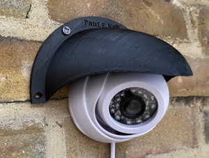 Rain Sun Shield Weather Cover Anti Glare CCTV Turret Dome Cameras UK ...