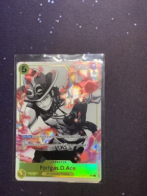 Portgas D Ace St13-011 SR Parallel The Three Brothers Deck -One Piece ...