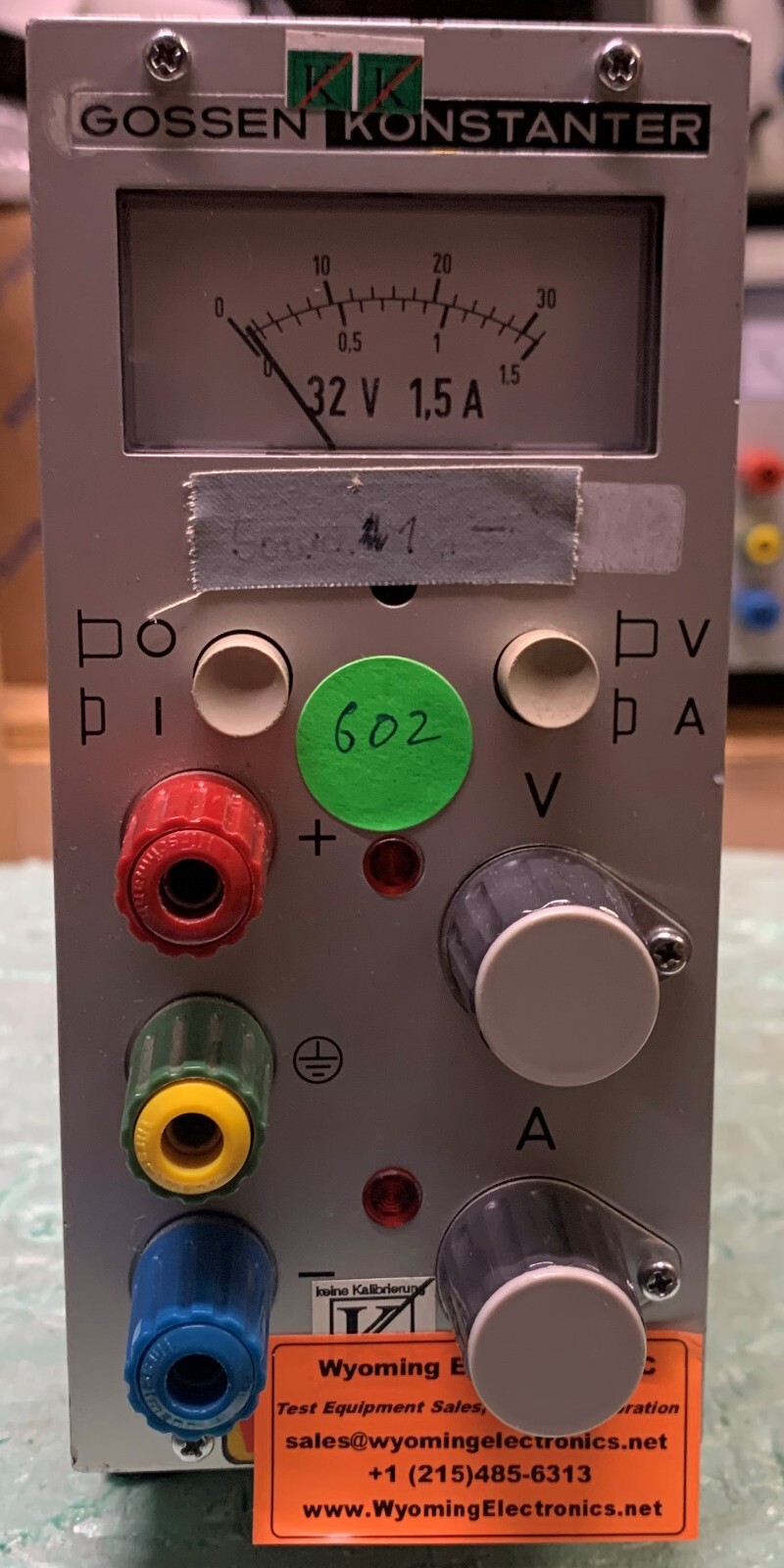 Gossen Konstanter 14K 32 R1.5 DC Power Supply Unit 32V 1.5A | eBay