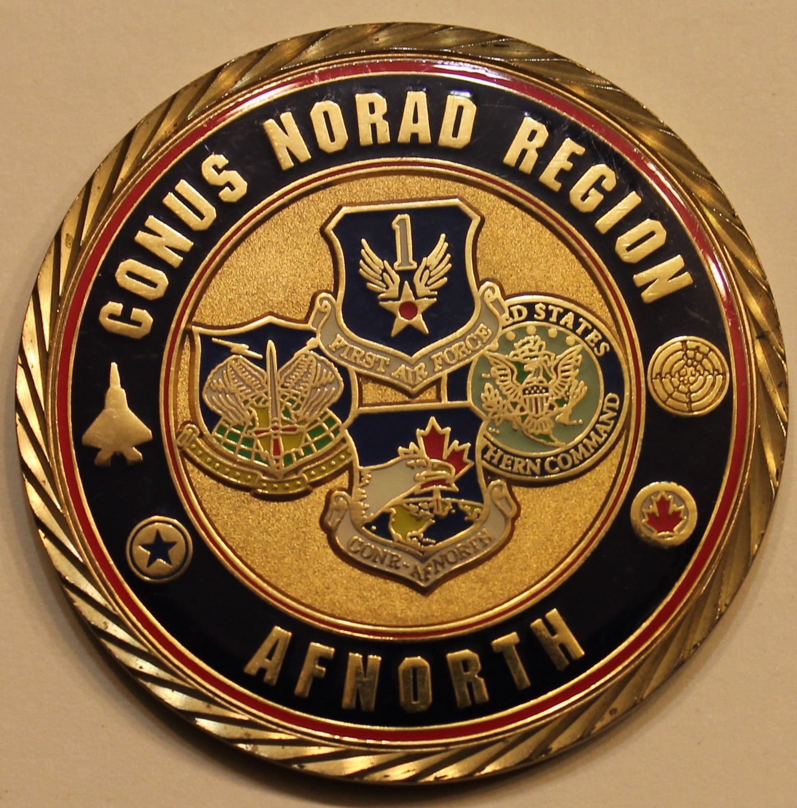 Commander 2-Star 1st Air Force CONR AFNORTH NORAD Air Force Challenge ...