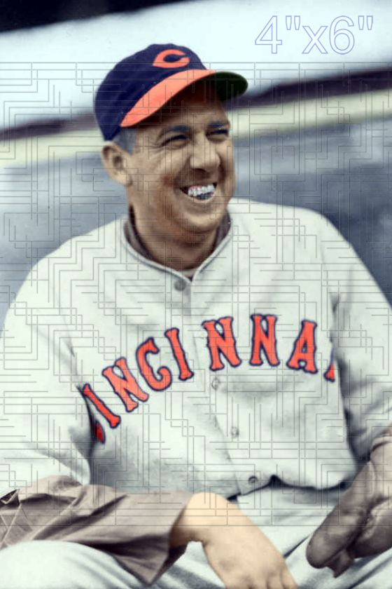 Jim Weaver - 1938 Cincinnati Reds - choose a style - colorized print | eBay