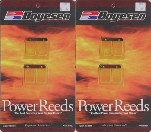 Boyesen Power Reeds Reed Qty 2 Yamaha Banshee YFZ350 YFZ 350 87-06 645 ...