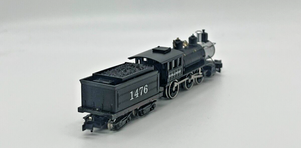 N Scale Roundhouse 8057 R-T-R 2-6-0 Locomotive "Central Pacific ...