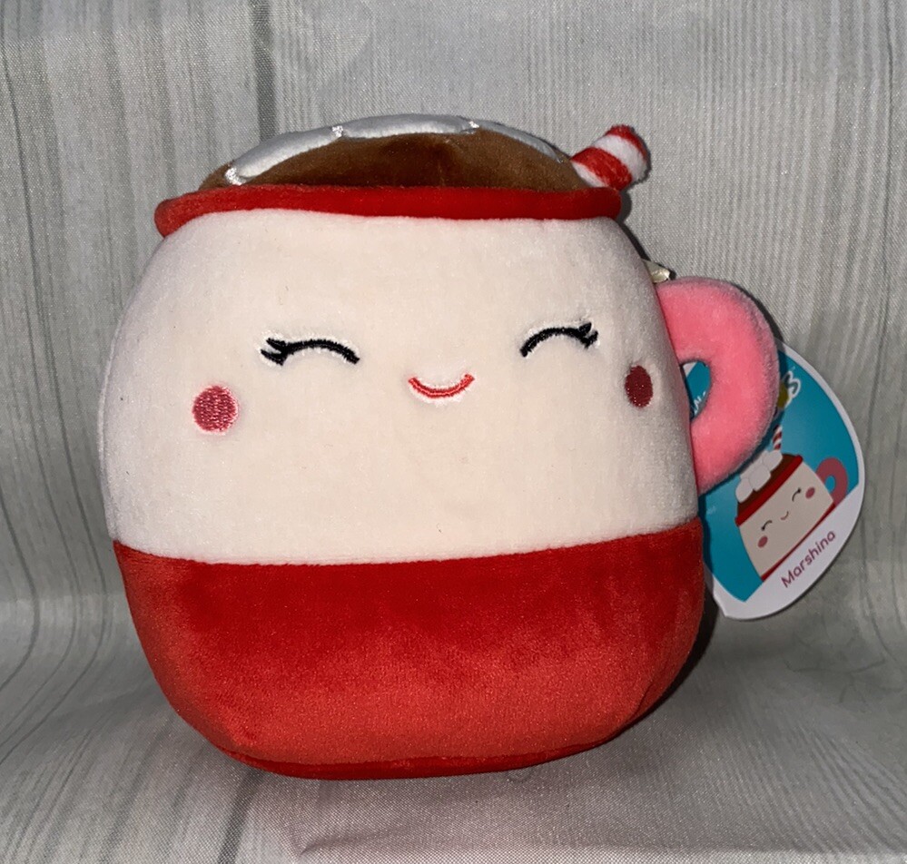 Squishmallow 5" Marshina Hot Chocolate Marshmallow Soft Plush BNWT Free ...