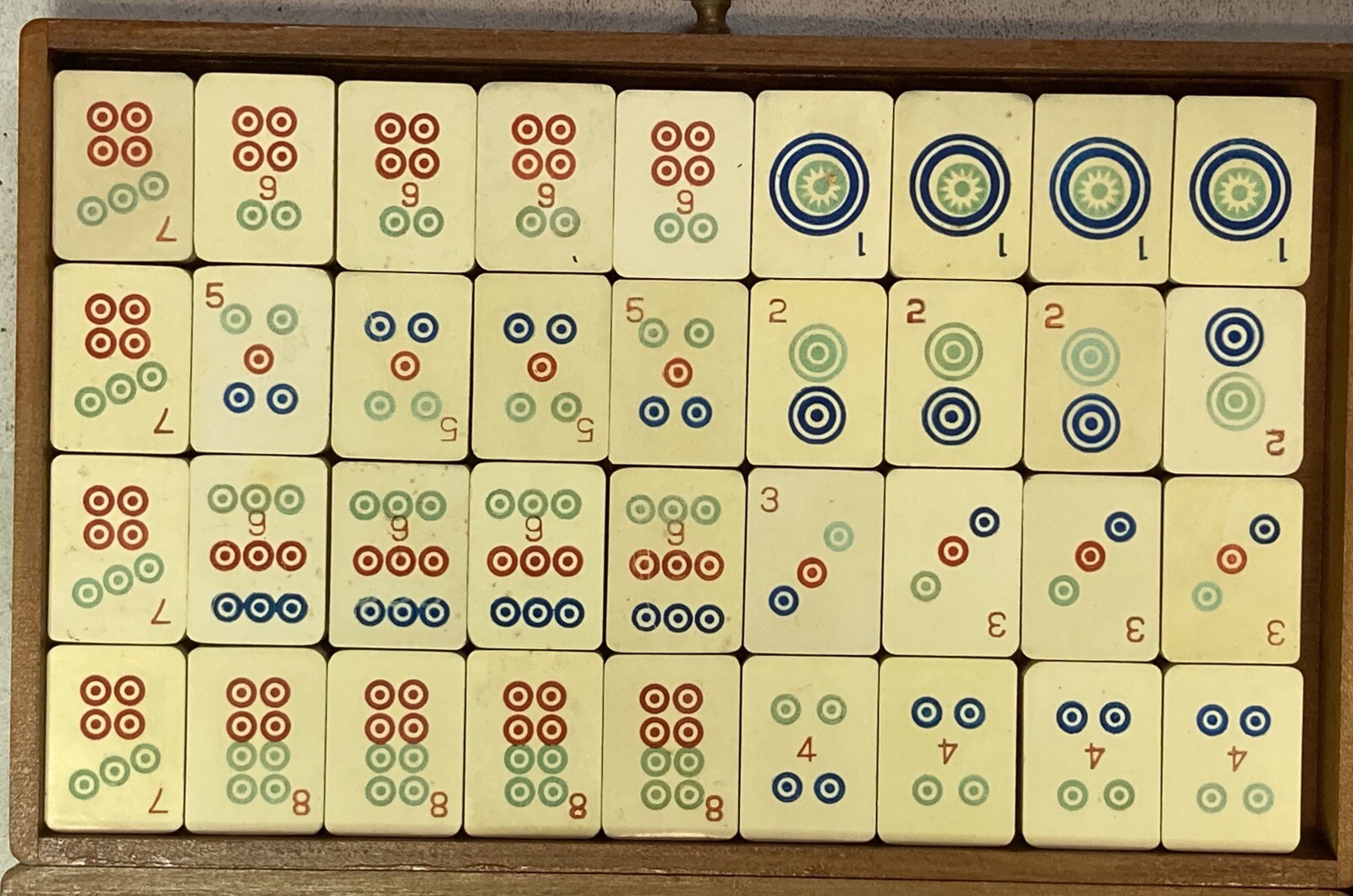 4 Pung Chow Mahjong MAH JONGG Jong Tiles Your Pick | eBay