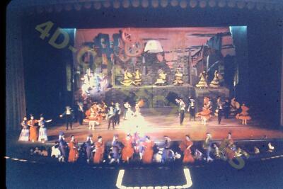 Vintage Slide Photo Japan 50s Captivating Stage Performance in Full ...