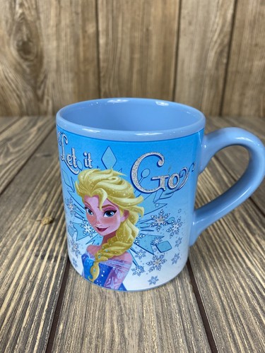 Disney Frozen Blue Elsa Let It Go Mug Cup | eBay