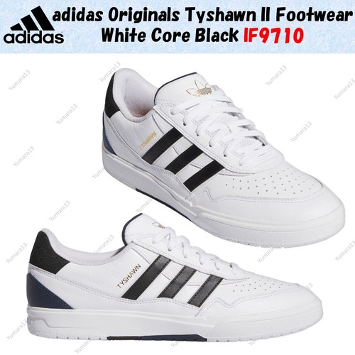 adidas Originals Tyshawn II Footwear White Core Black IF9710 Men's Size ...