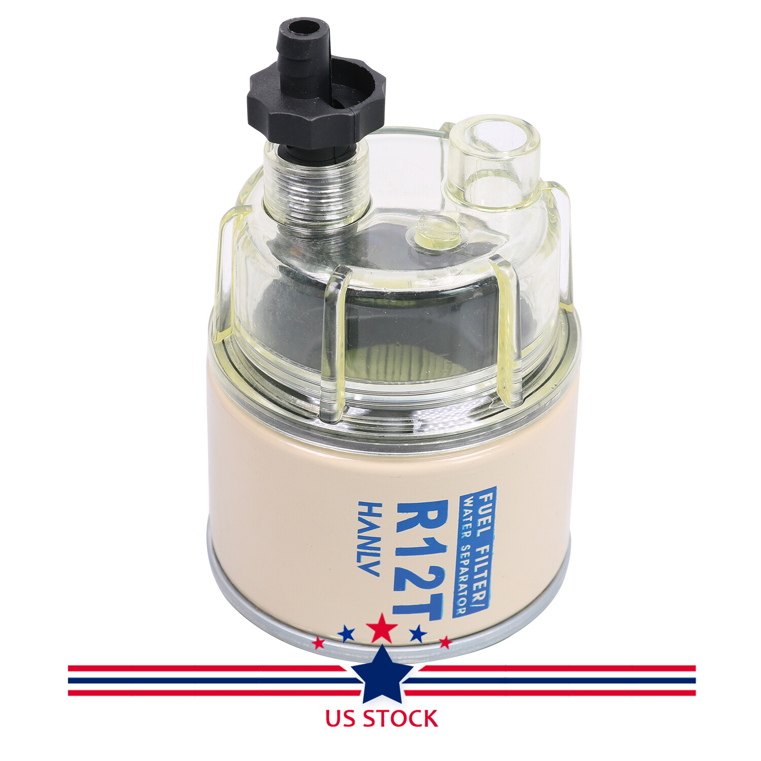 Fuel Filter/Water Separator Spin-on R12T 120AT 10 Micron For Marine Car ...