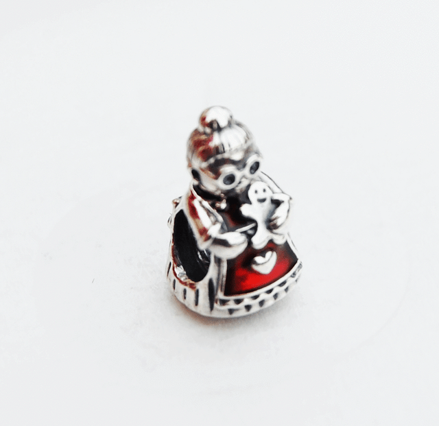 Genuine Pandora Snowboarder 791366EN09 Red Holiday Skiing Snow Hanging ...