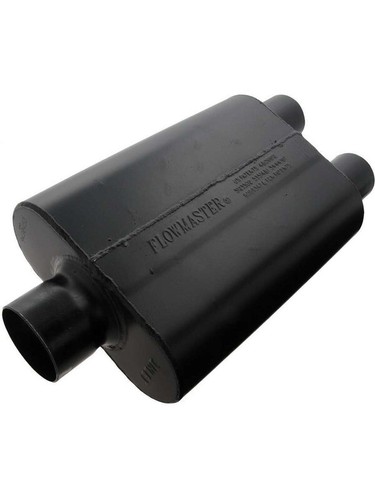 Flowmaster Muffler Super 44 3 in Center Inlet Dual 2-1/2 in Outlets 1 ...