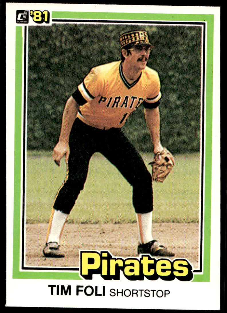 1981 Donruss - #13 Tim Foli for sale online | eBay